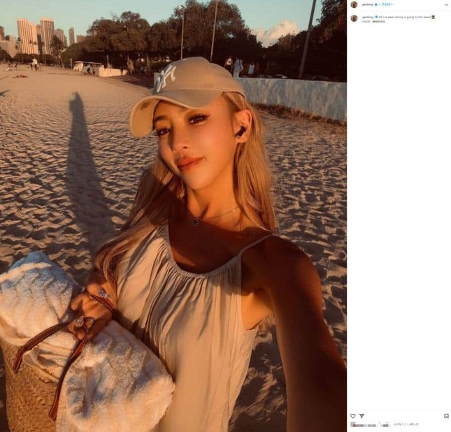 「美しいです」「どんどん綺麗なってく」GENKING.の水着ショットに反響 性適合手術から7年: J-CAST ニュース【全文表示】