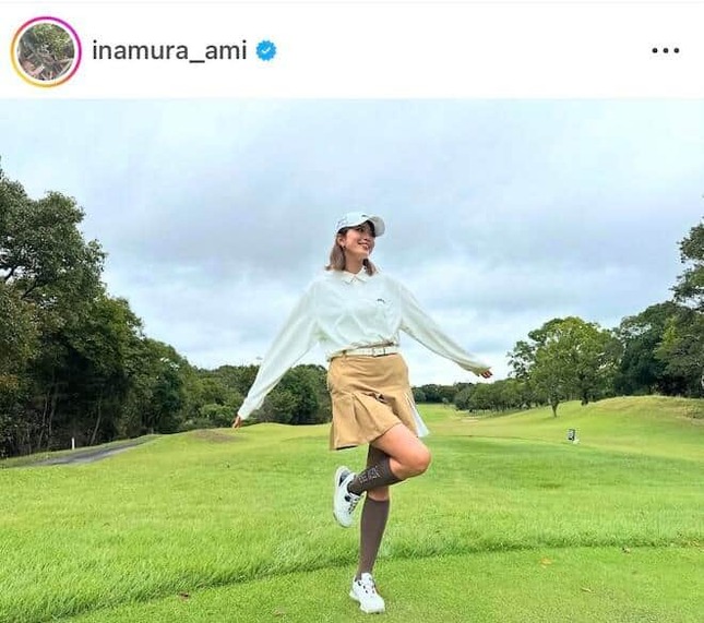 「一体何頭身なの？」稲村亜美173cm異次元ミニスカゴルフ姿 「一緒にゴルフしたい」の声: J-CAST ニュース【全文表示】