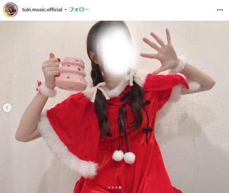 高1で紅白初出場「tuki.」サンタコス姿に絶賛相次ぐ 「絶対美人や」「まじで天使だよ」: J-CAST ニュース【全文表示】