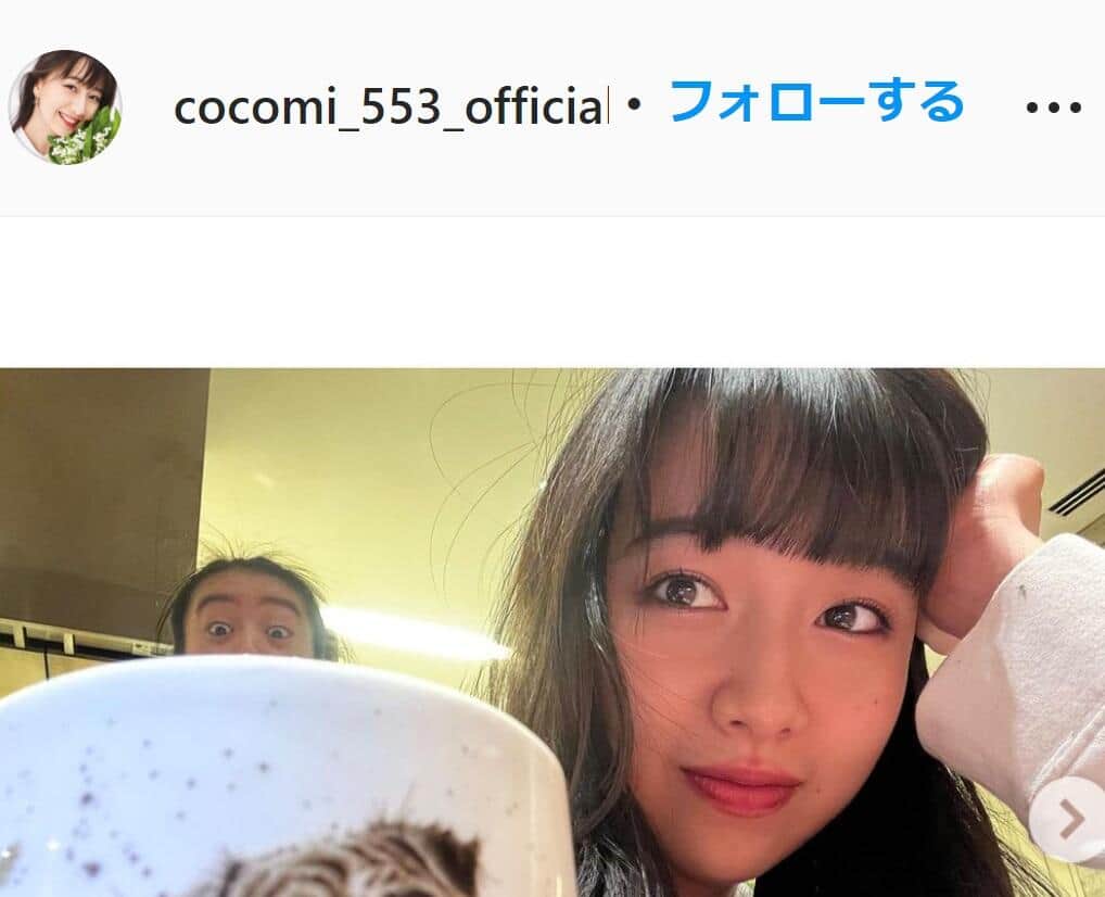 Koki,「乱入変顔ショット」に8万いいね 姉Cocomiが公開「可愛い姉妹だな～」: J-CAST ニュース