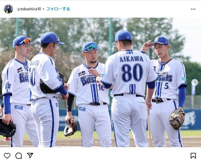 「まだまだ若いです」...DeNAの「おじちゃん」選手6人が集合 笑顔の「イケおじ」にファン「尊い」: J-CAST ニュース