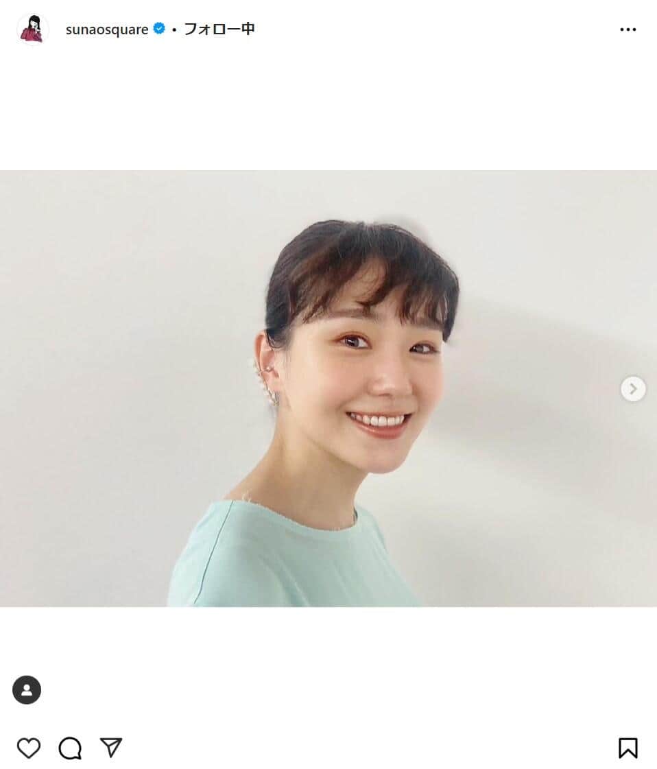 TBSドラマ初主演・奈緒、まさかの「鼻血」でピース 「その表情最高」「なかなかいません」: J-CAST ニュース