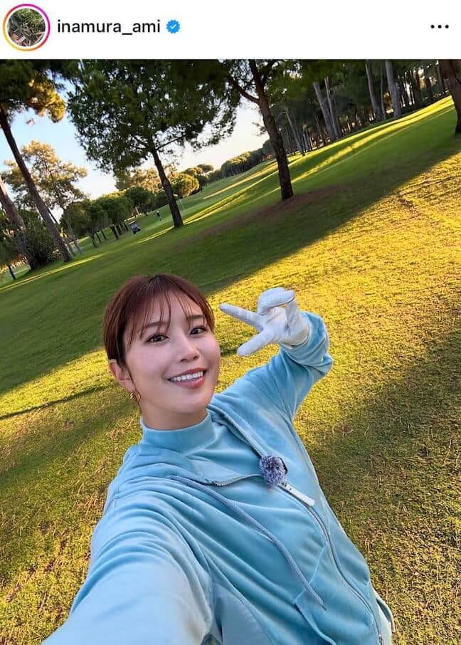 「一体何頭身なの？」稲村亜美173cm異次元ミニスカゴルフ姿 「一緒にゴルフしたい」の声: J-CAST ニュース