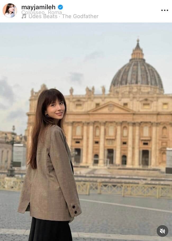 1児のママ・歌手May J. 大胆キャミワンピ姿でイタリアに降臨 「美しすぎる」「めちゃ綺麗」: J-CAST ニュース