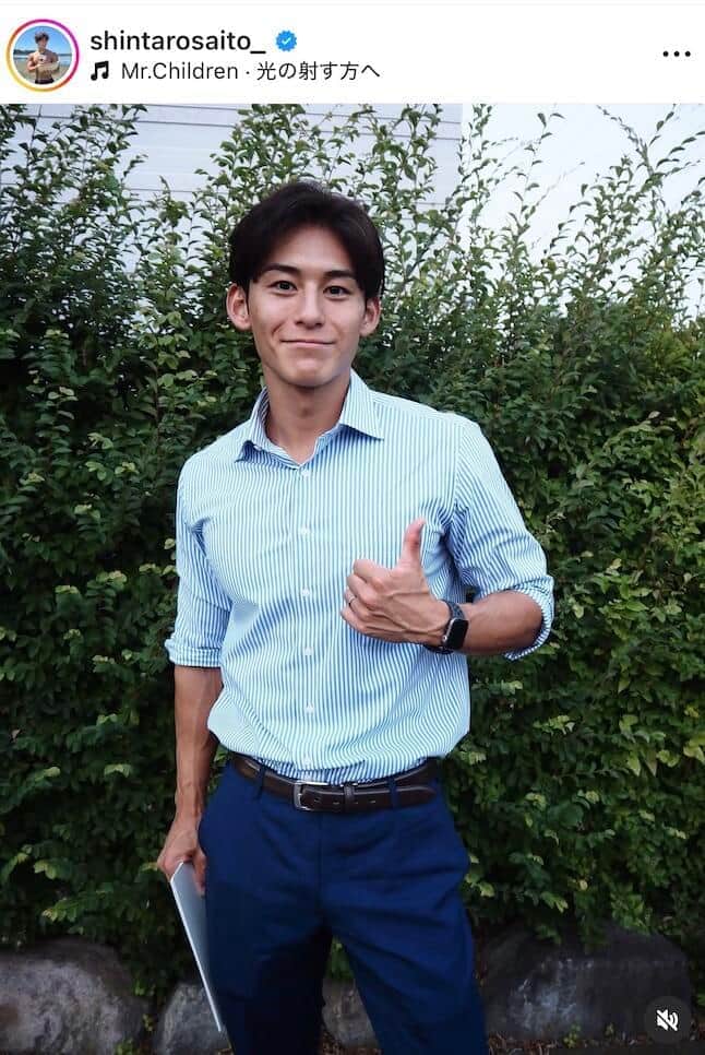 TBSのイケメンアナ、バキバキ筋肉の上半身に釘付け 「素晴らしい筋肉」マッチョポーズ決める: J-CAST ニュース