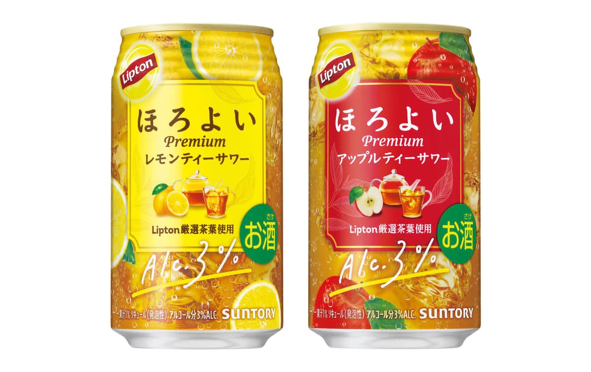 サントリー「ほろよい」×「リプトン」がコラボ！期間限定発売 「酒普段飲まないけど買ってみるか」SNS反響: J-CAST ニュース【全文表示】