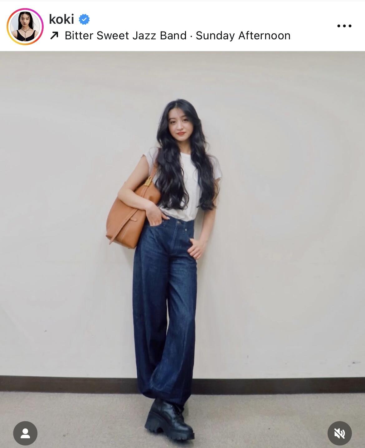 キムタク＆静香の次女Koki，最強DNAの神スタイルで圧巻のホワイトコーデ ヴィトンのバッグ似合いすぎ: J-CAST ニュース【全文表示】