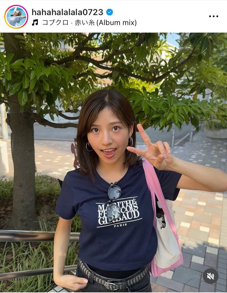 元SKE48の後藤楽々アナ、ミニスカまぶしいゴルフウェア姿...お茶目ポーズで 「爽やかでいいですねー」: J-CAST ニュース【全文表示】