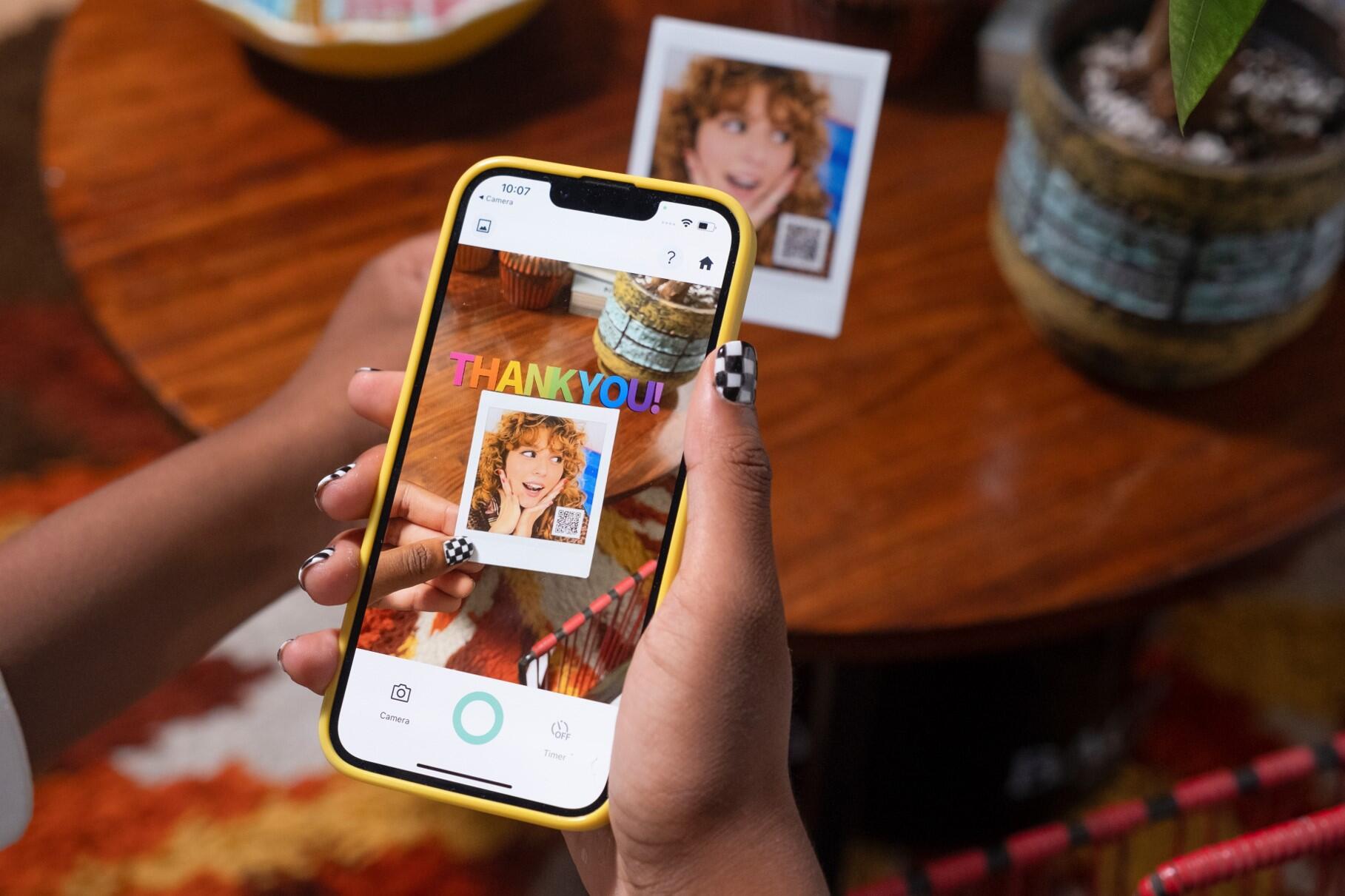 チェキ「INSTAX SQUARE Link」 ARエフェクトで彩れる機能: J-CAST トレンド【全文表示】