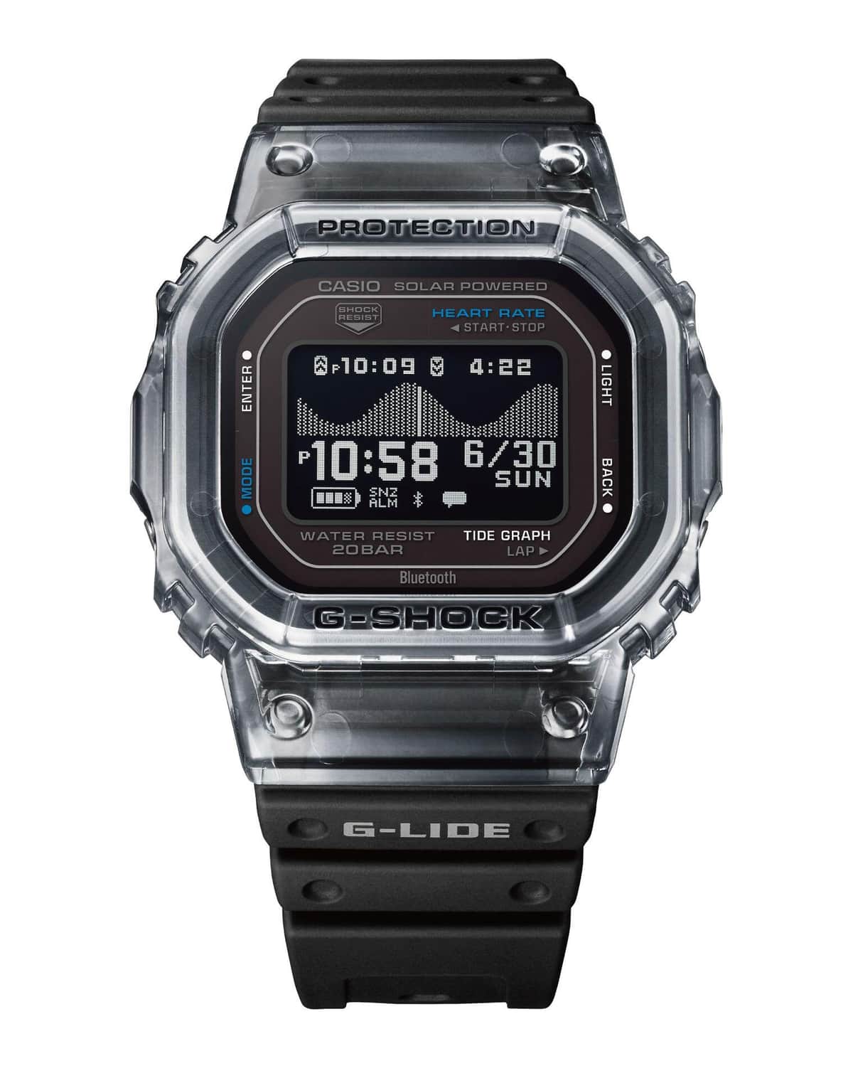 心拍計測機能を搭載した「G-SHOCK」 G-LIDEシリーズ初: J-CAST トレンド